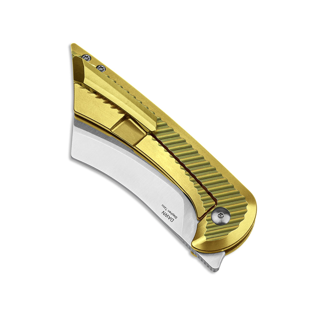 Dawn 3.16 inches S35VN Blade Titanium Handle Ki3673A1-kizer