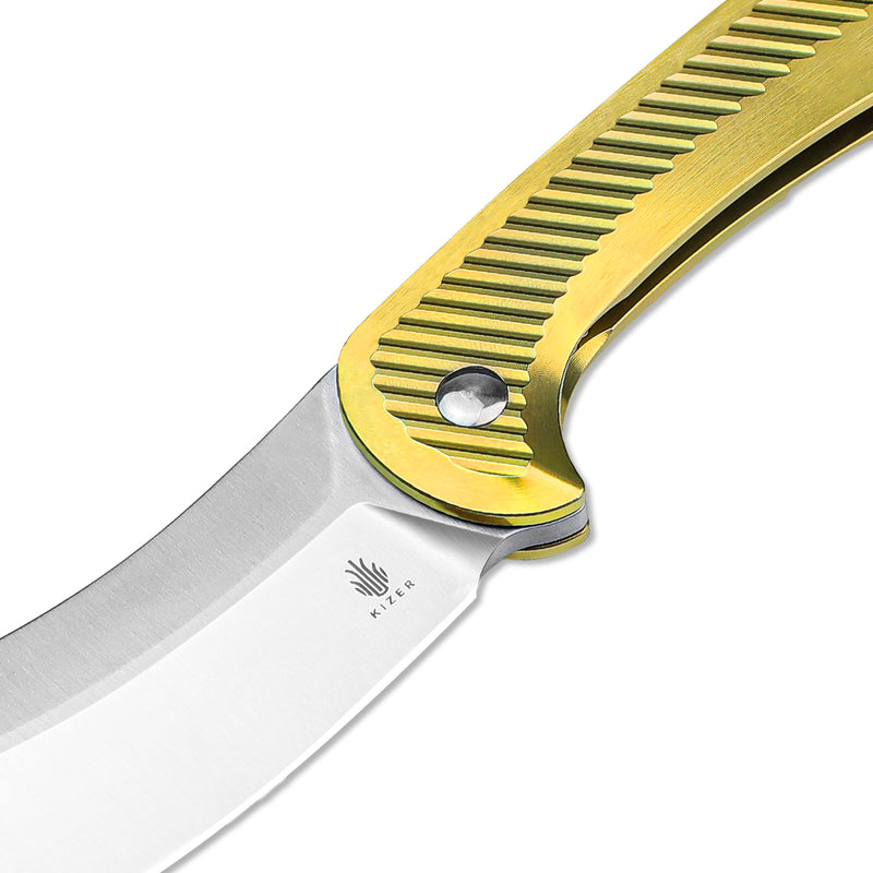 Dawn 3.16 inches S35VN Blade Titanium Handle Ki3673A1-kizer