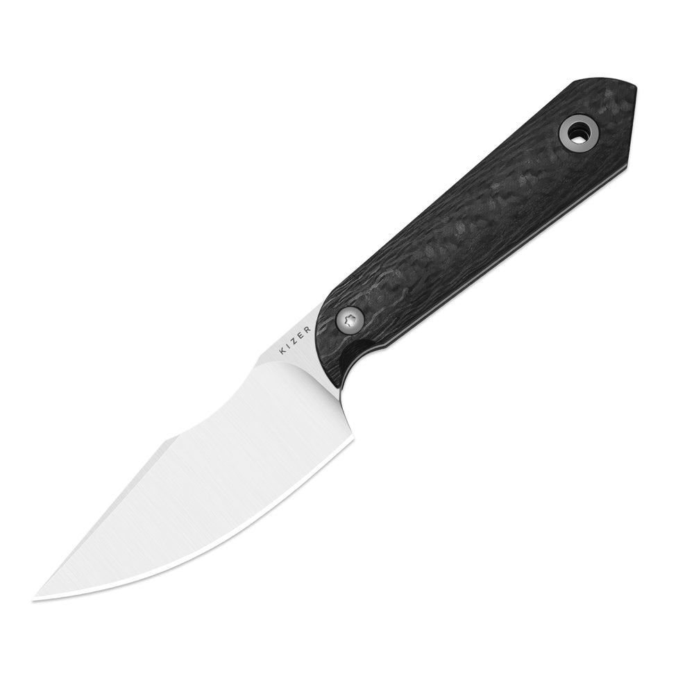 Mini Harpoon 3.0 inch M390 Carbon Fiber 1040S8-Kizer