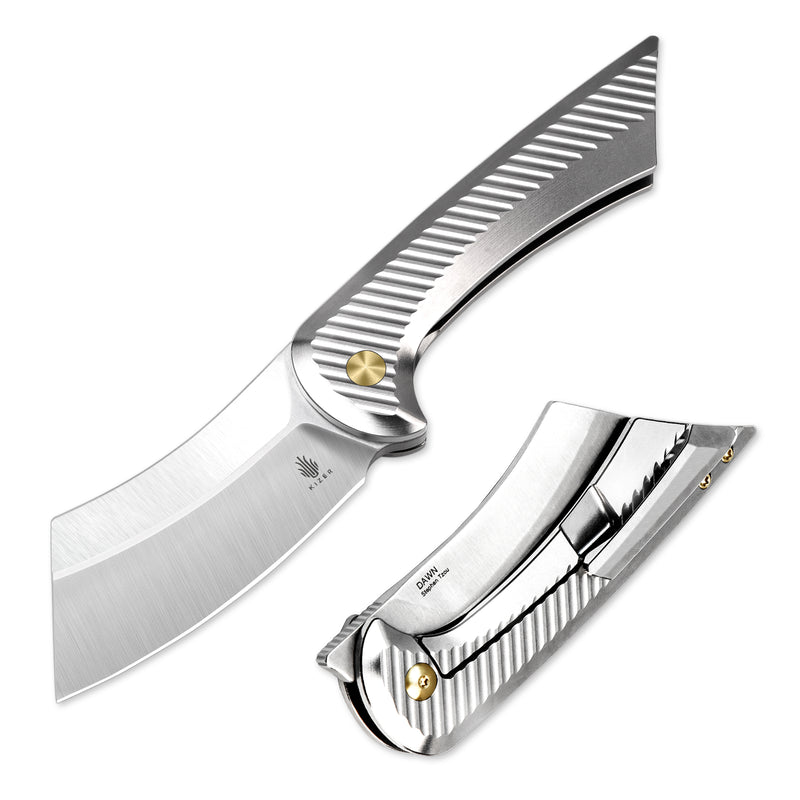 Dawn 3.16 inches S35VN Blade Titanium Handle Ki3673A2-kizer