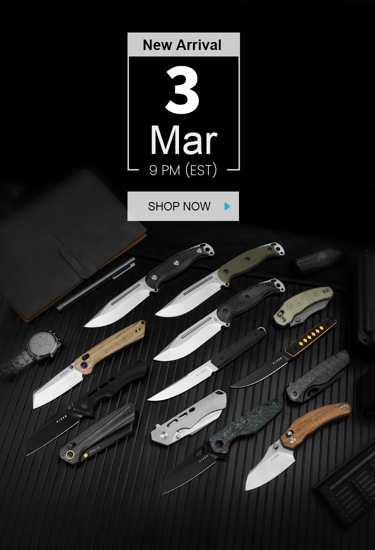 Kizer Knives & Exclusive Pocket Knives