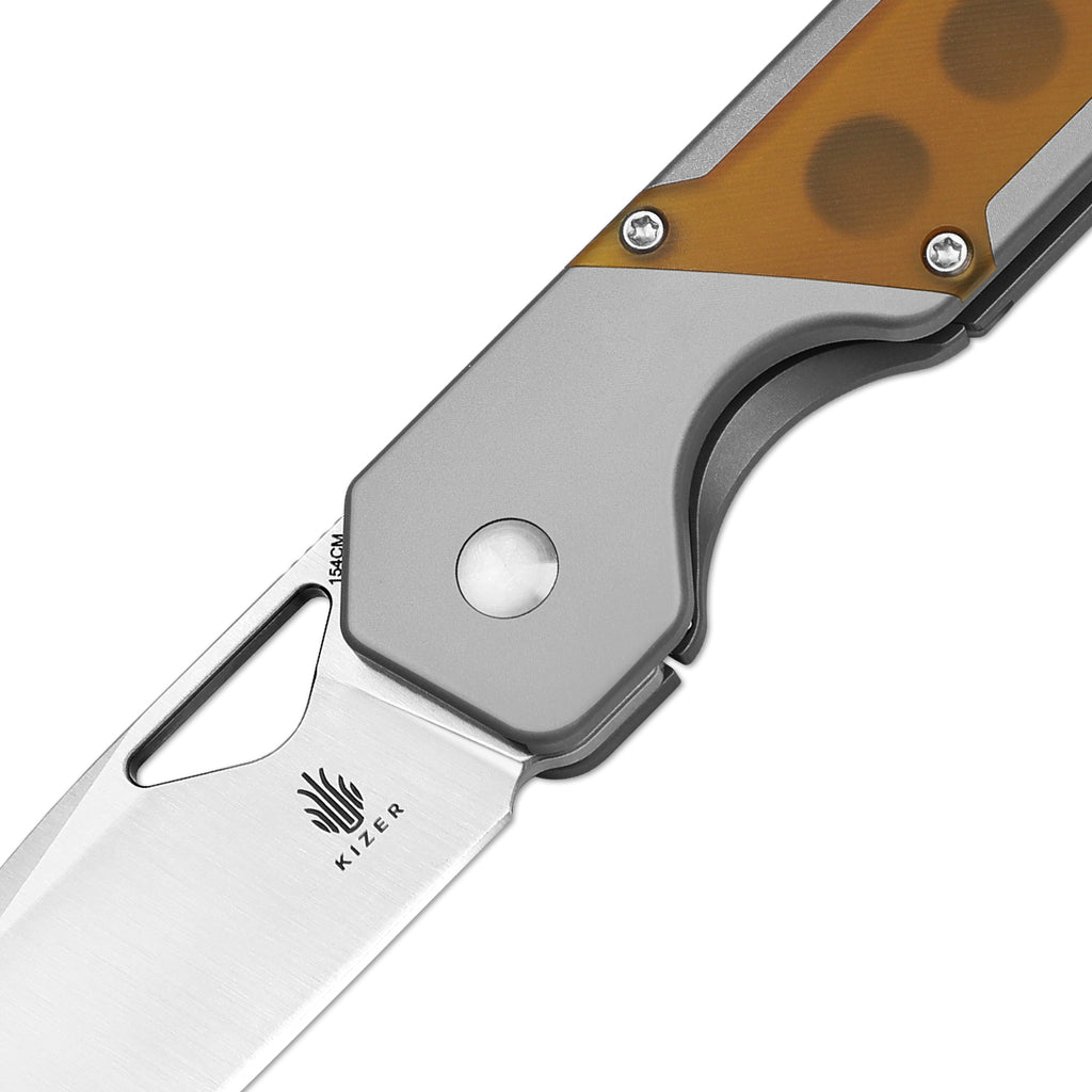 Kizer Militaw Folding Knife White Mountain Knives Exclusive - V3634E3
