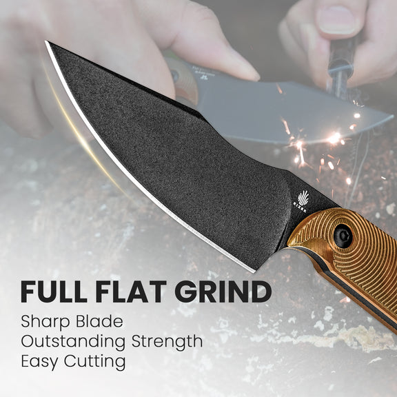 Harpoon 3 inch Mini 3V Blade PEI Handle 1040S5-Kizer