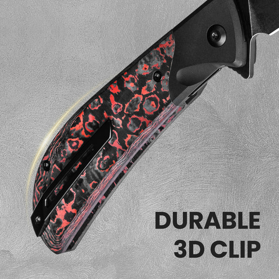 Phoenix 3.58 inch Fatcarbon+Aluminium Handle Ki4647A1-Kizer