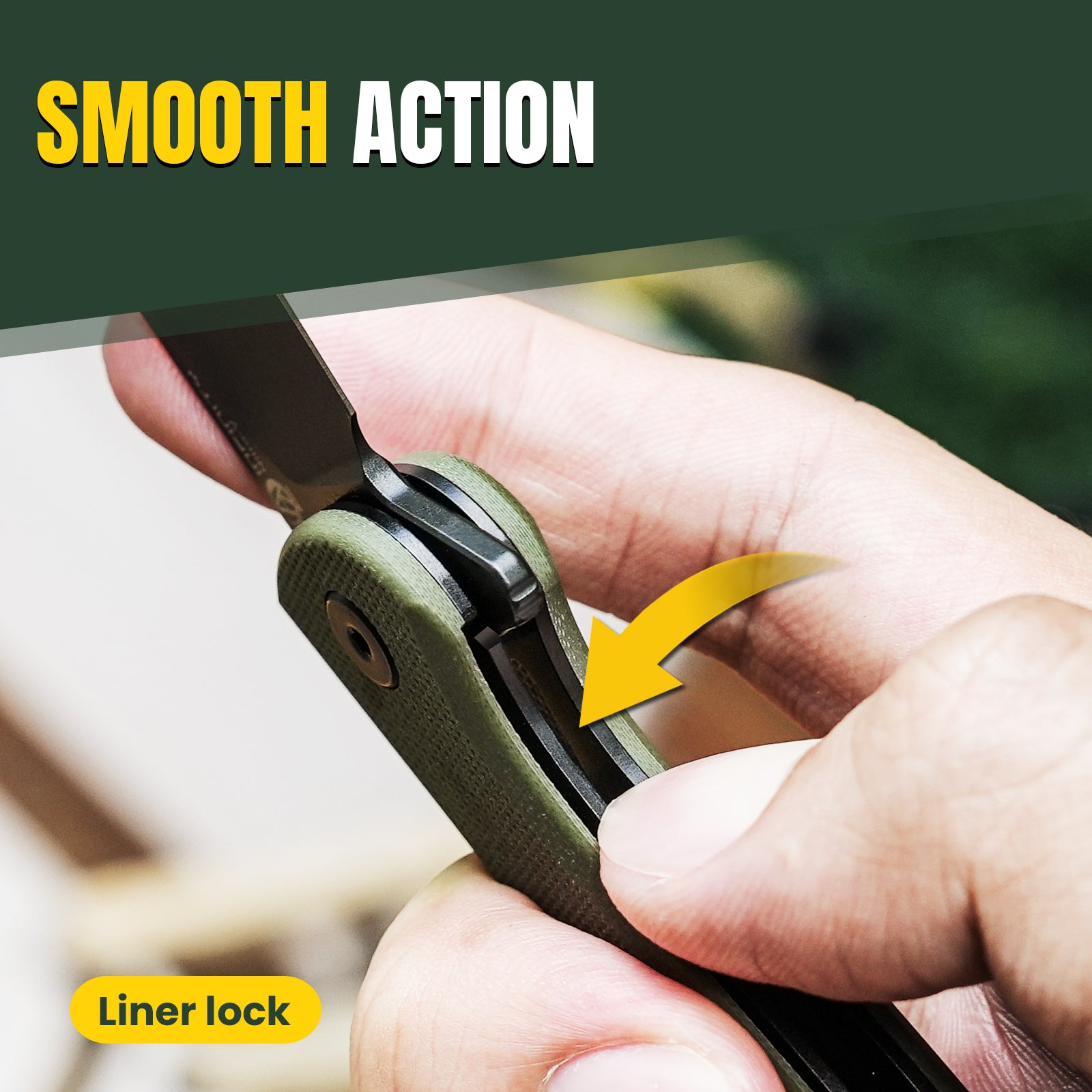 Infinity 3.09 Inches NitroV Blade G10 Handle V3579M2-Kizer