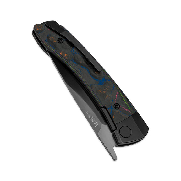 Mini MoMo | S35VN | Titanium+Camo Carbon 80‘s | Ki3663A2 – Kizer