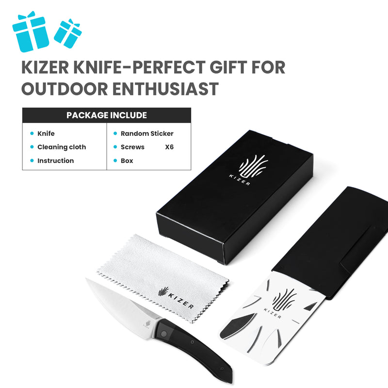 Momo 4.17 inch 154CM Blade Aluminium Handle V4663C1-kizer