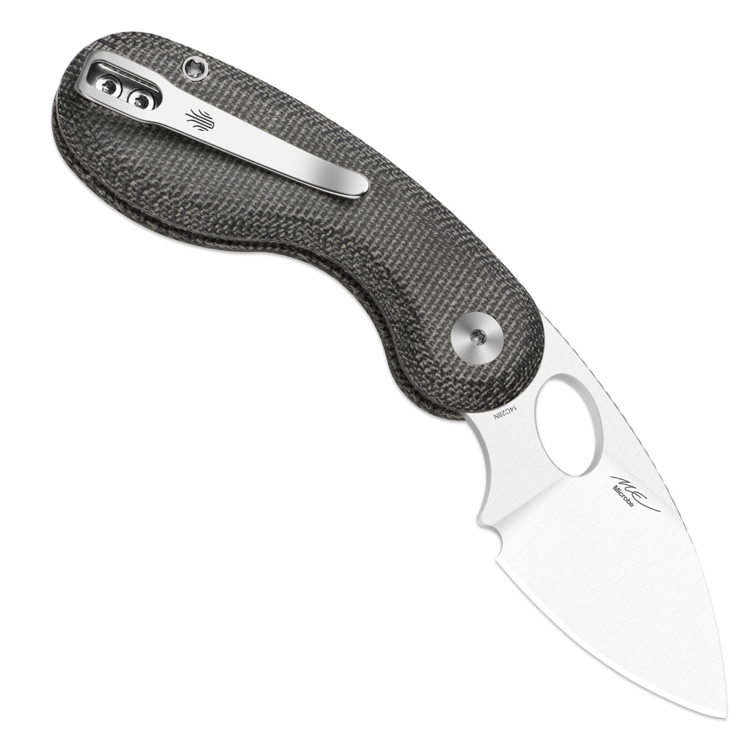 Microbe 2.19 inch 14C28N Norplex UltreX™ Micarta V2742A2-Kizer