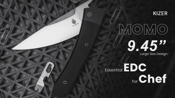 Momo 4.17 inch 154CM Blade Aluminium Handle V4663C1-kizer – Kizer