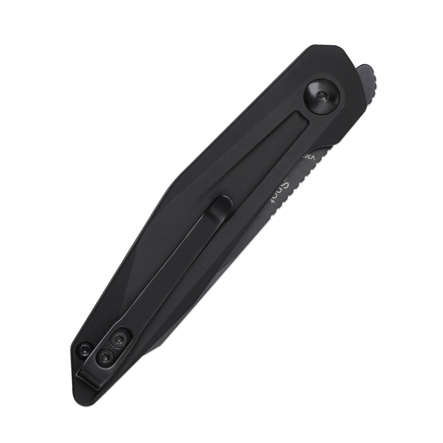 Spot Liner Lock 2.91inches Knife Black Aluminium Handle V3620C2-Kizer